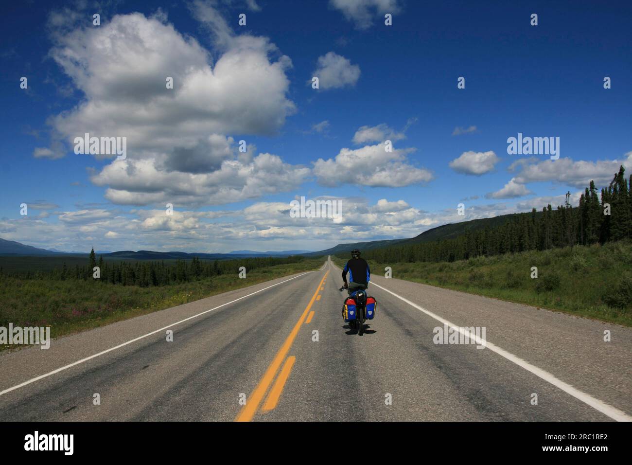 The Alaska Highway in northern British Columbia, Canada Stock Photo - Alamy