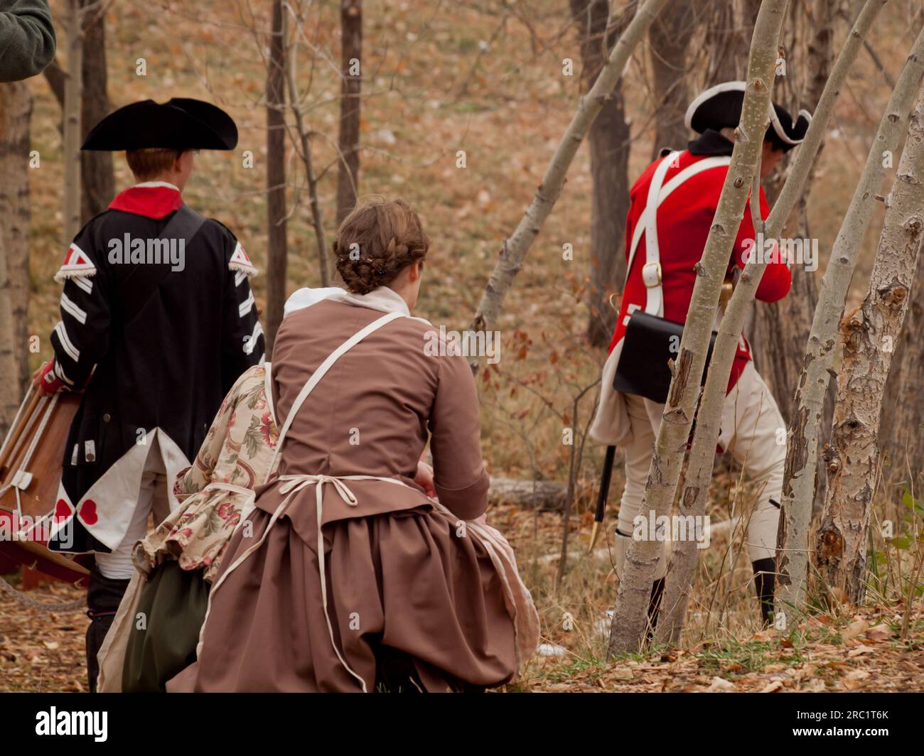 Revolutionary War Reenactment Stock Photo - Alamy