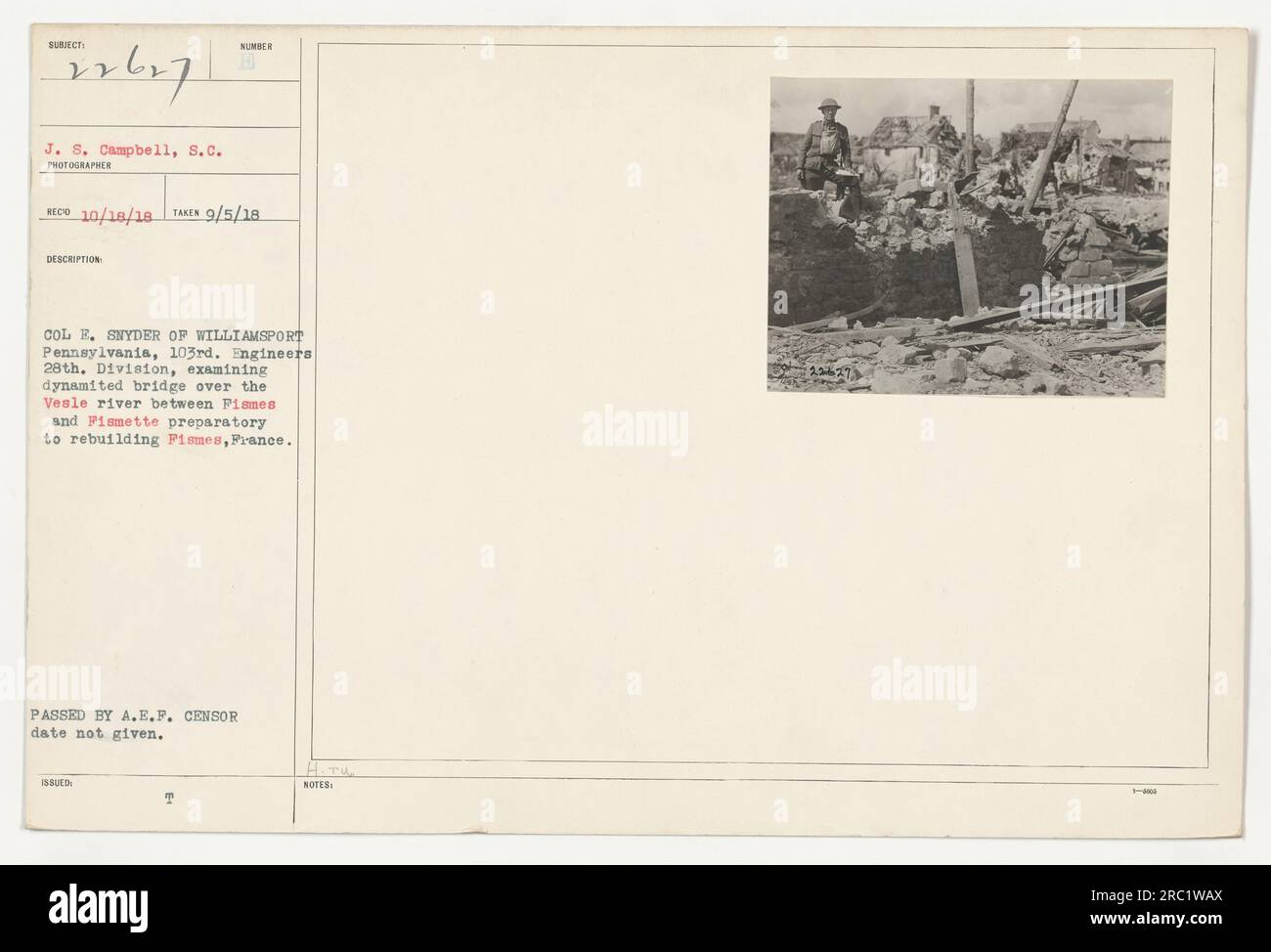 103rd engineers hi-res stock photography and images - Alamy