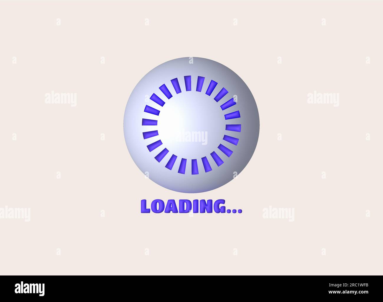 Loading Bar And Progress Visualization Loading Status Collection Web Design Elements 3d