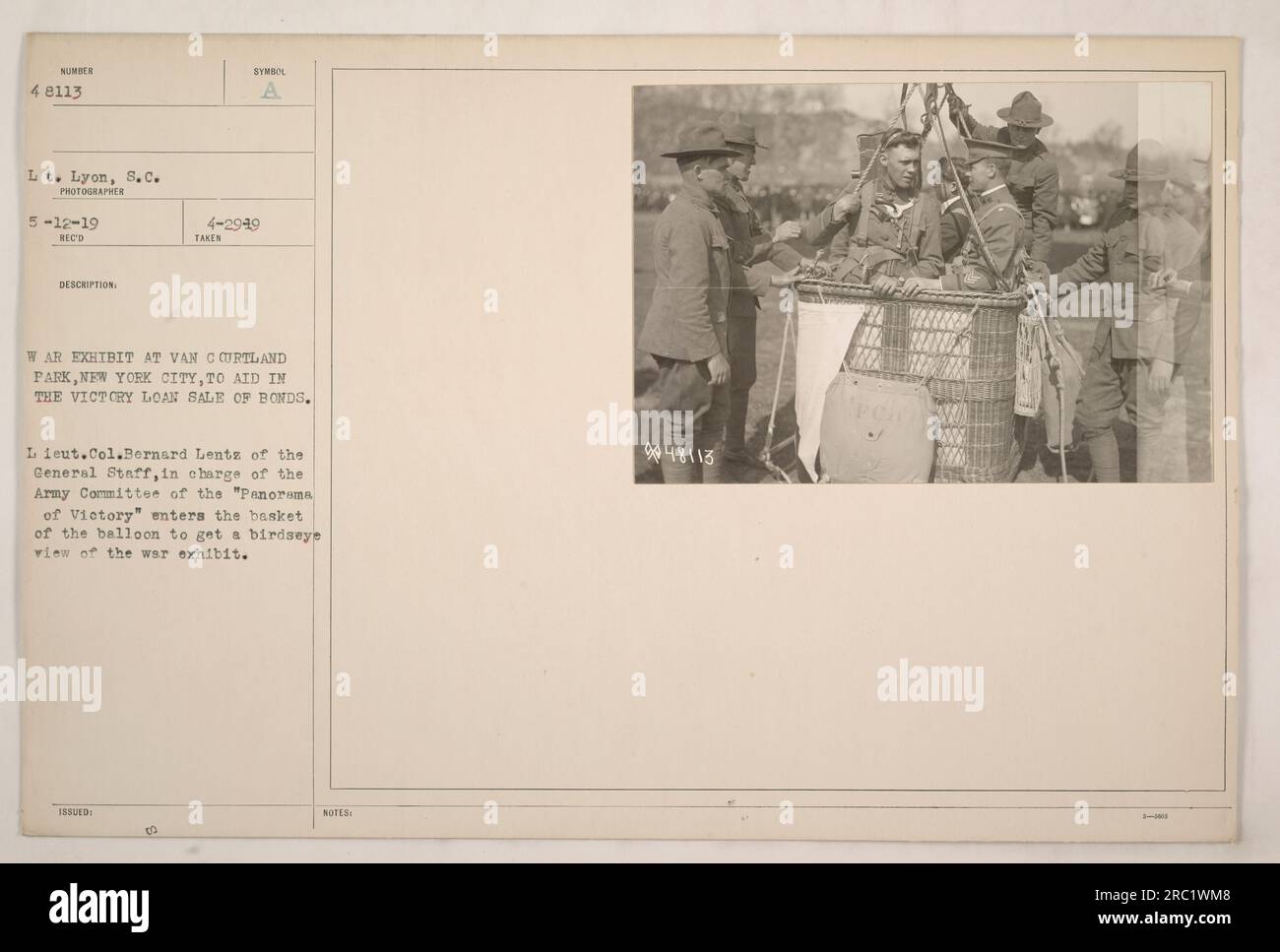 Lieutenant colonel bernard lentz hi-res stock photography and images ...