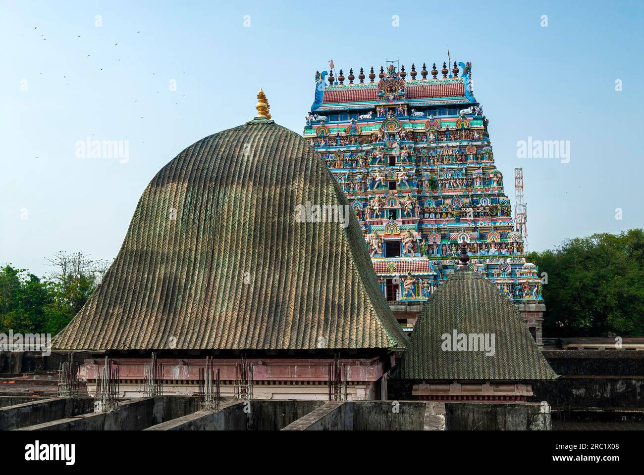 Thillai Nataraja Temple in Chidambaram, Tamil Nadu, South India, India ...
