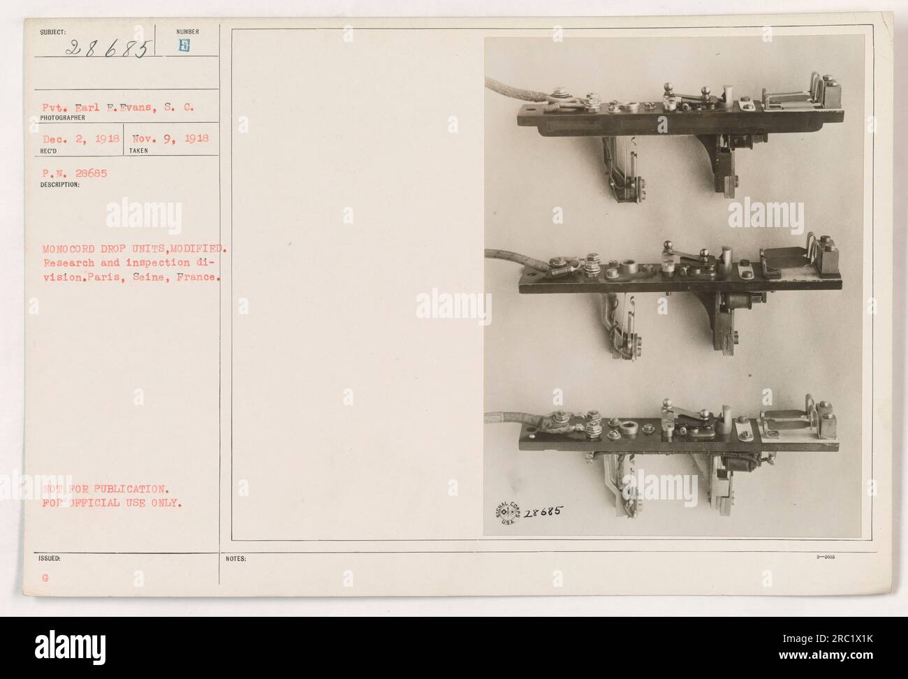 Monocord drop units hi-res stock photography and images - Alamy