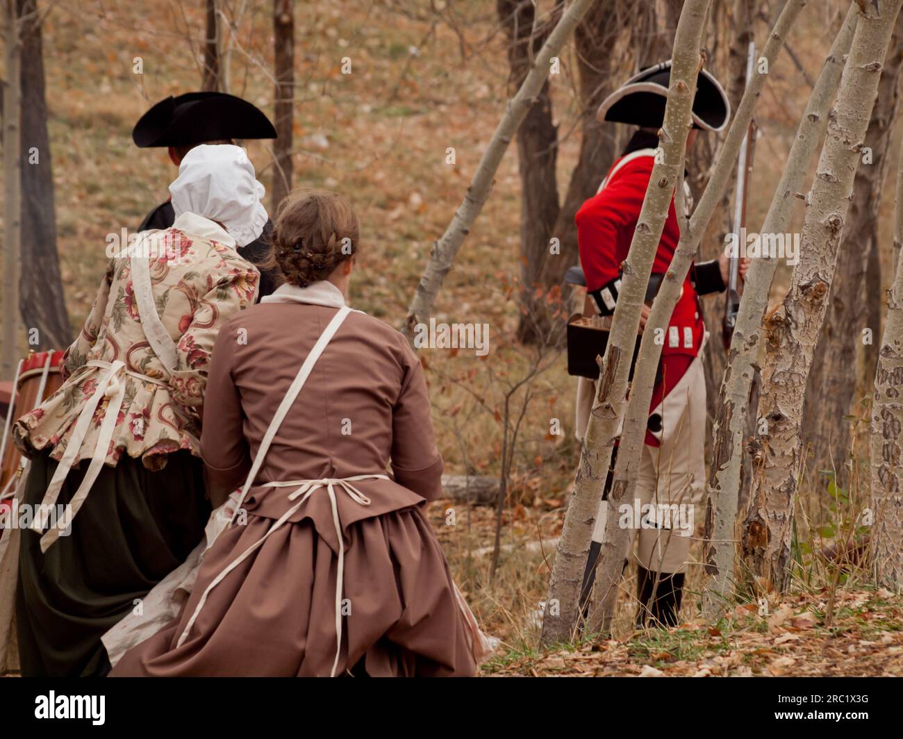 Revolutionary War Reenactment Stock Photo - Alamy