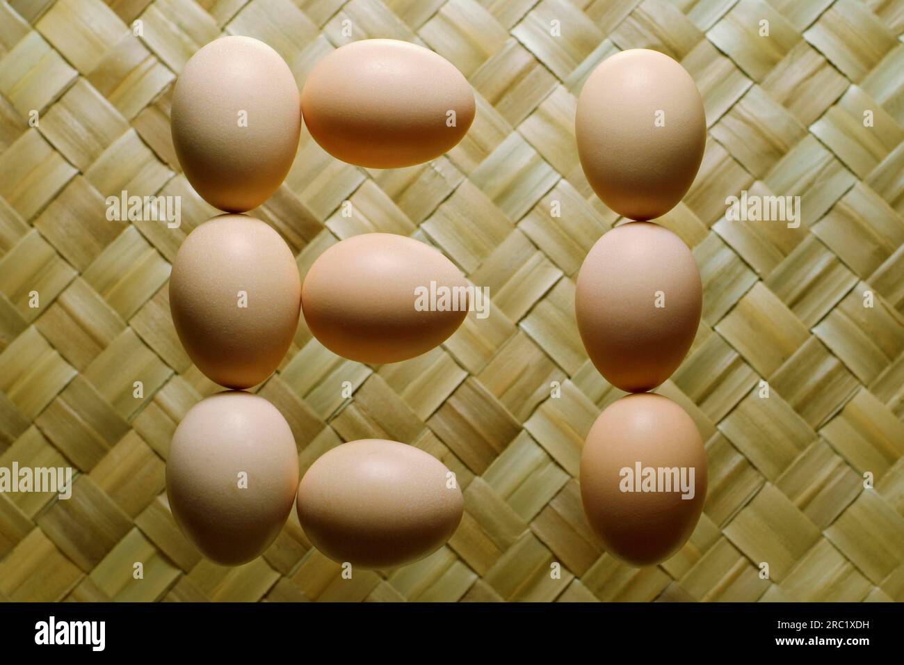 Eggs as word 'egg Stock Photo - Alamy