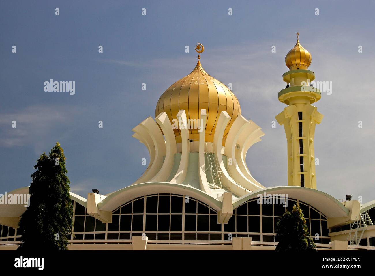 Golden Dome, Mosque, Penang Island, Malaysia Stock Photo - Alamy