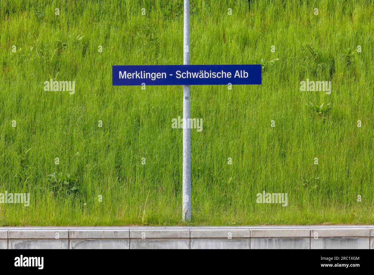 Merklingen Swabian Alb railway station, new Wendlingen-Ulm line ...