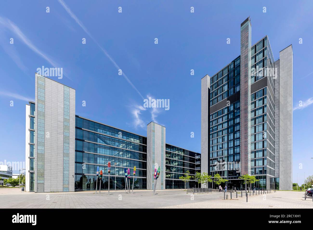 Stuttgart Engineering Park STEP, office ensemble with office buildings ...