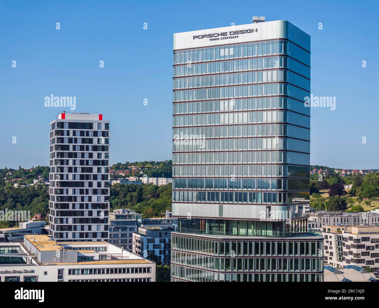 Porsche Design Tower, Porsche Centre, new high-rise building at ...