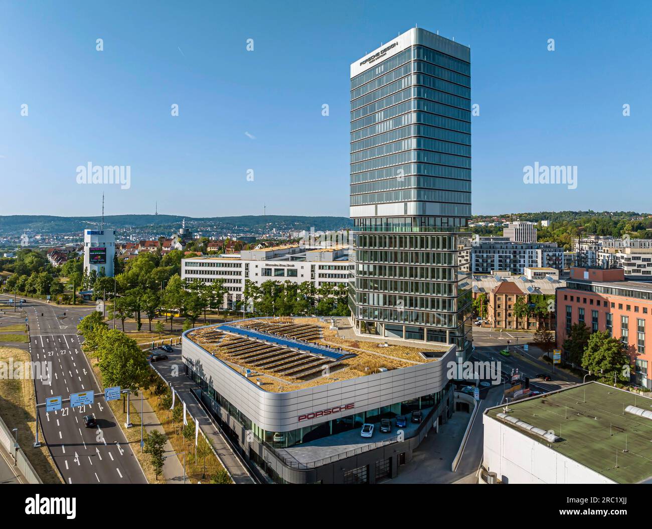 Porsche Design Tower, Porsche Centre, new high-rise building at ...