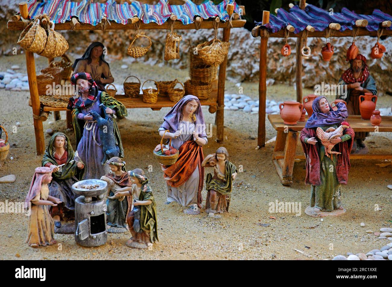 Spanish nativity crib hi-res stock photography and images - Alamy