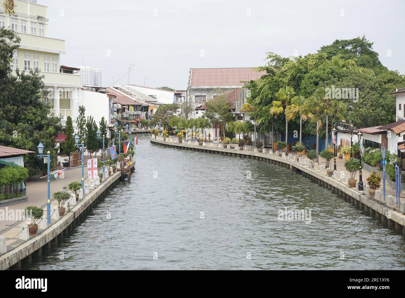scenic view of Melaka river Stock Photo - Alamy