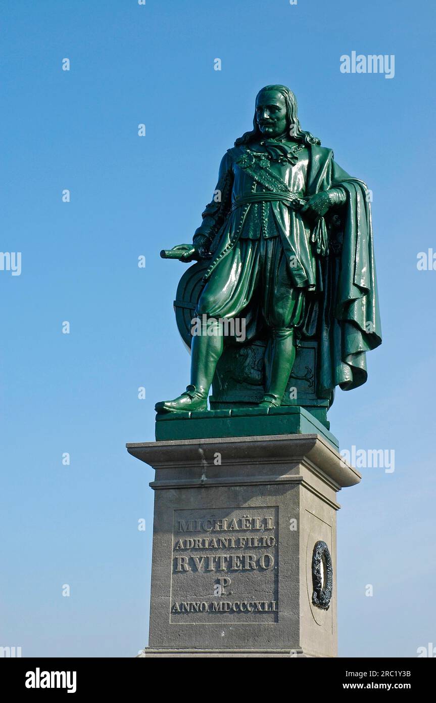 Admiral Michael de Ruyter Monument, Vlissingen, Walcheren Peninsula ...