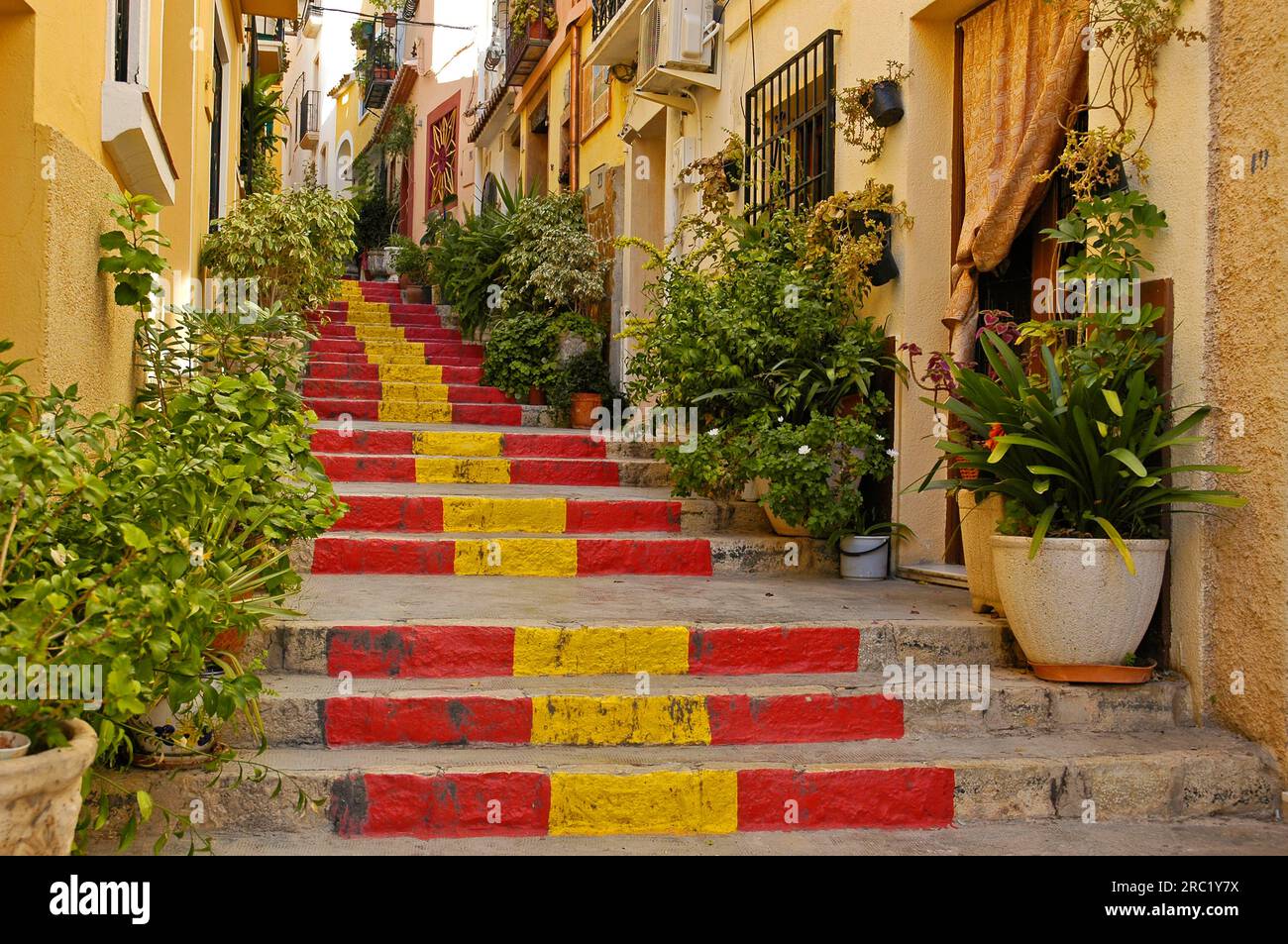Calpe old town hi-res stock photography and images - Alamy