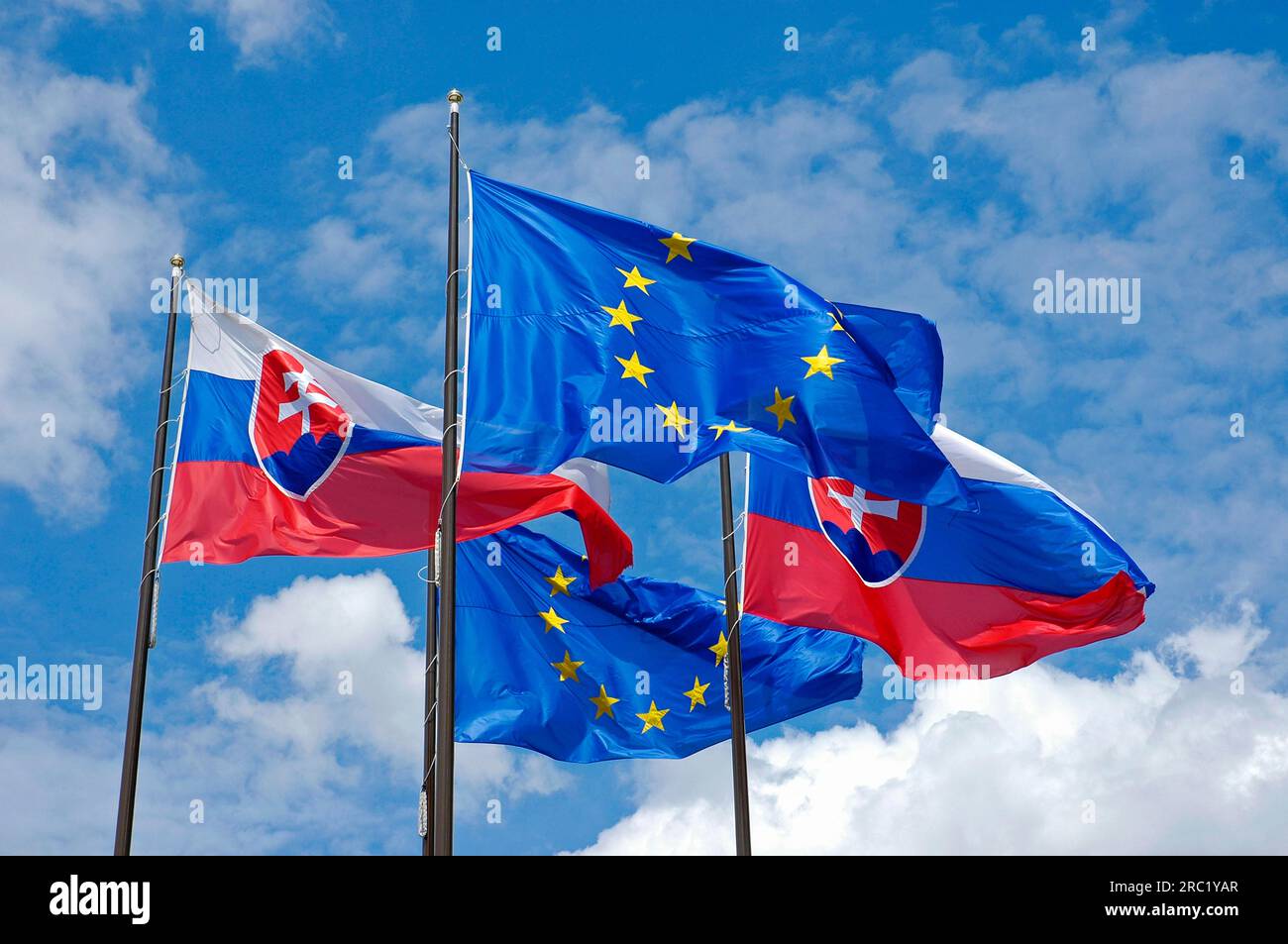 European union slovakia flag hi-res stock photography and images - Alamy