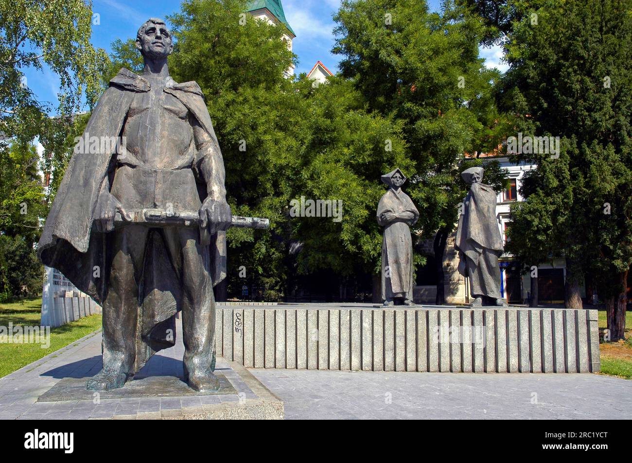 Bratislava sculpture statues hi-res stock photography and images - Alamy