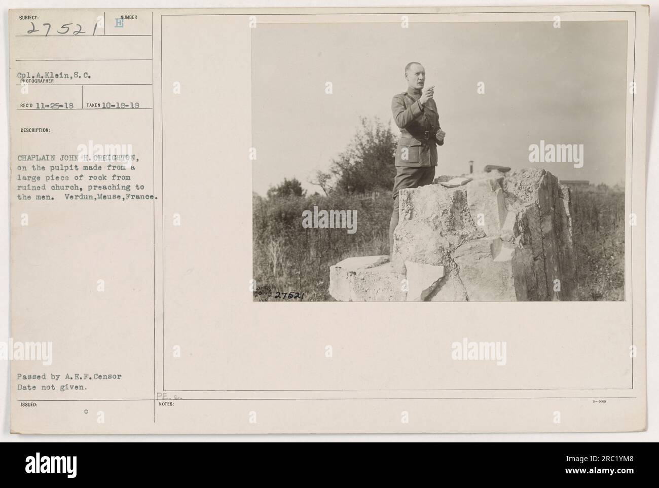 American military preachers hi-res stock photography and images - Alamy