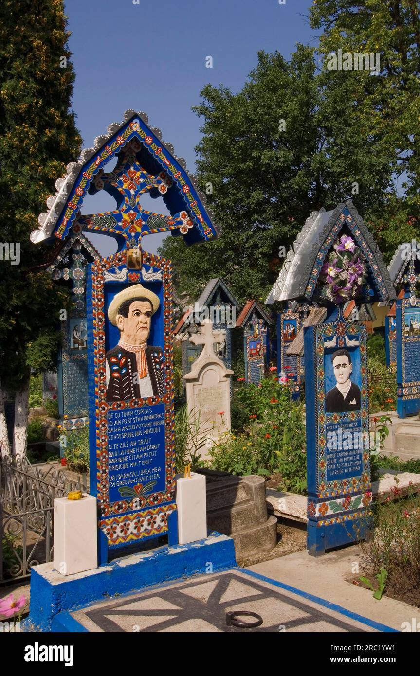 Carved, carving, carved, cross, graves, painted grave crosses, wood ...