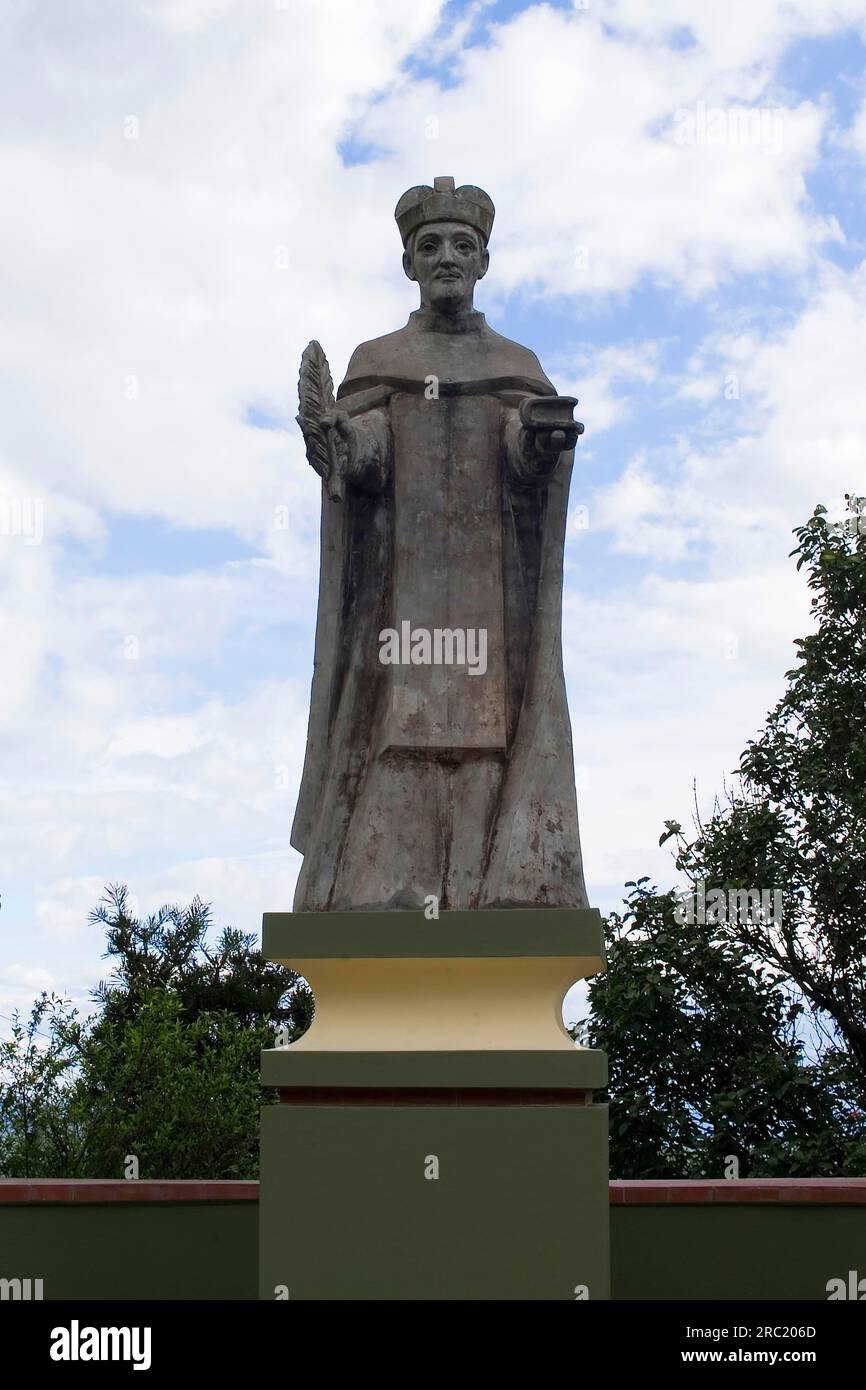 Statue of San Bernardino, Cerro, Salta, Argentina Stock Photo - Alamy