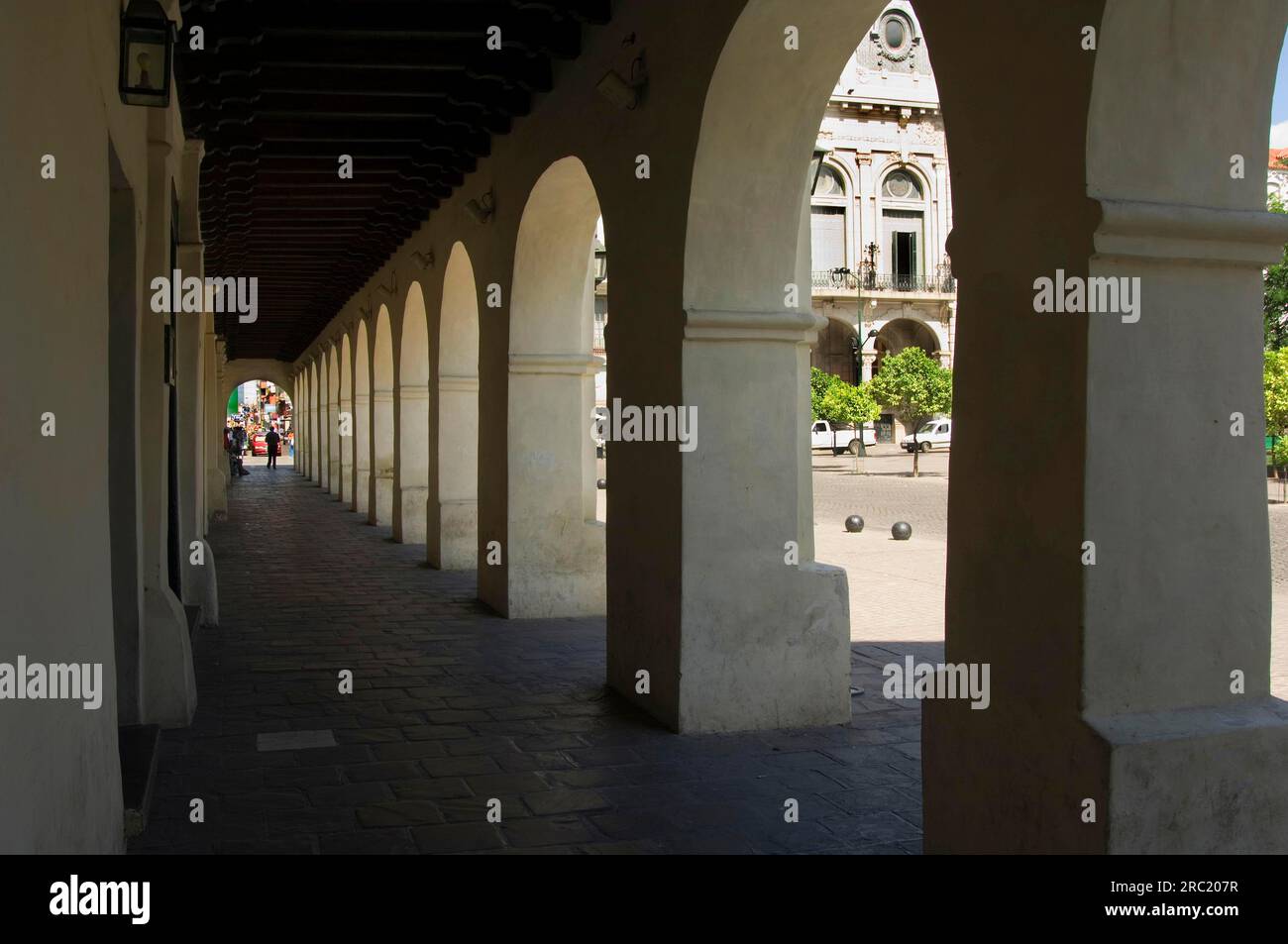 City Hall, Plaza 9 de Julio, Salta, Argentina Stock Photo - Alamy