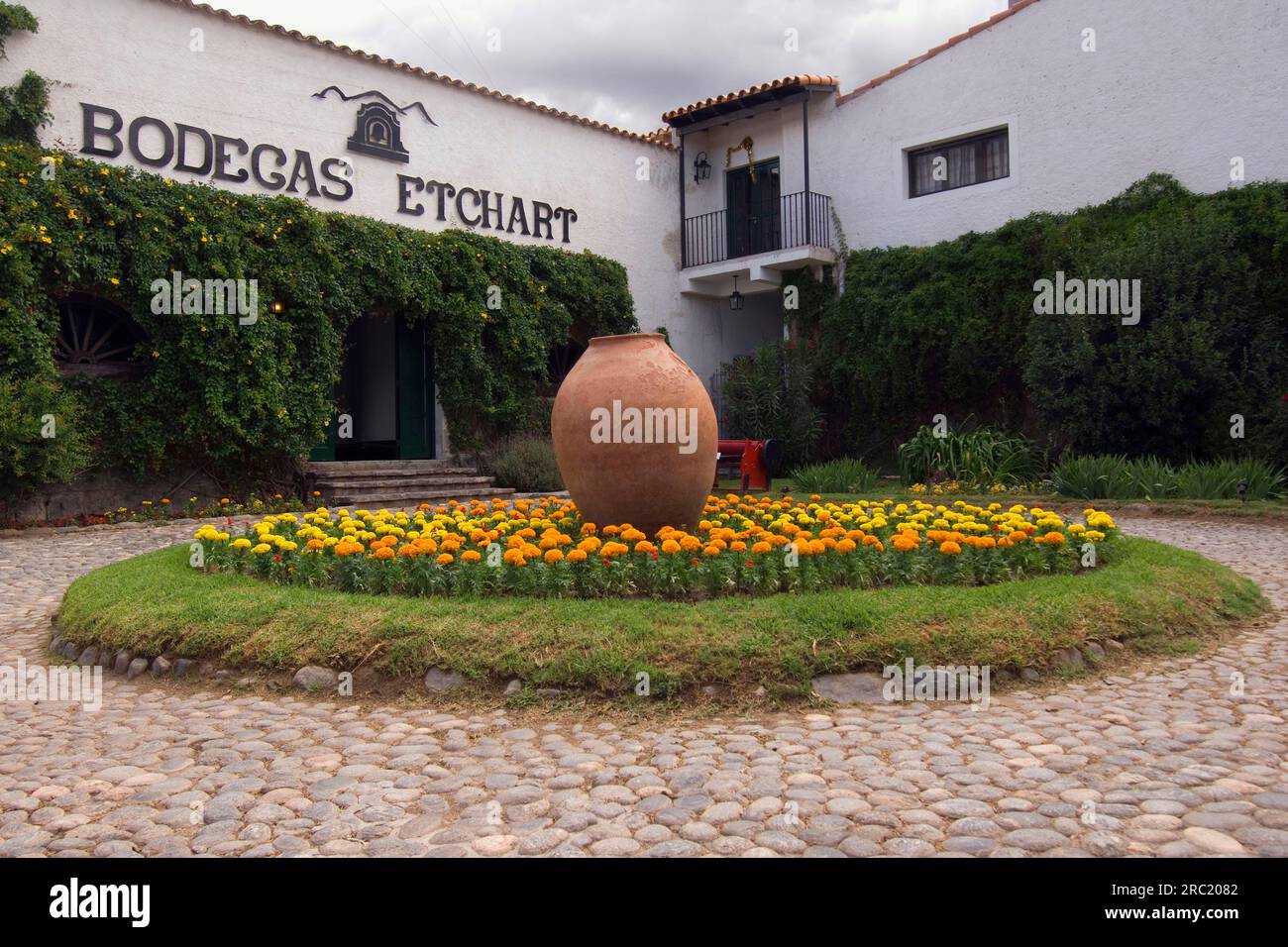 Bodegas Etchart, wine cellar, wine shop, Cafayate, Argentina Stock ...