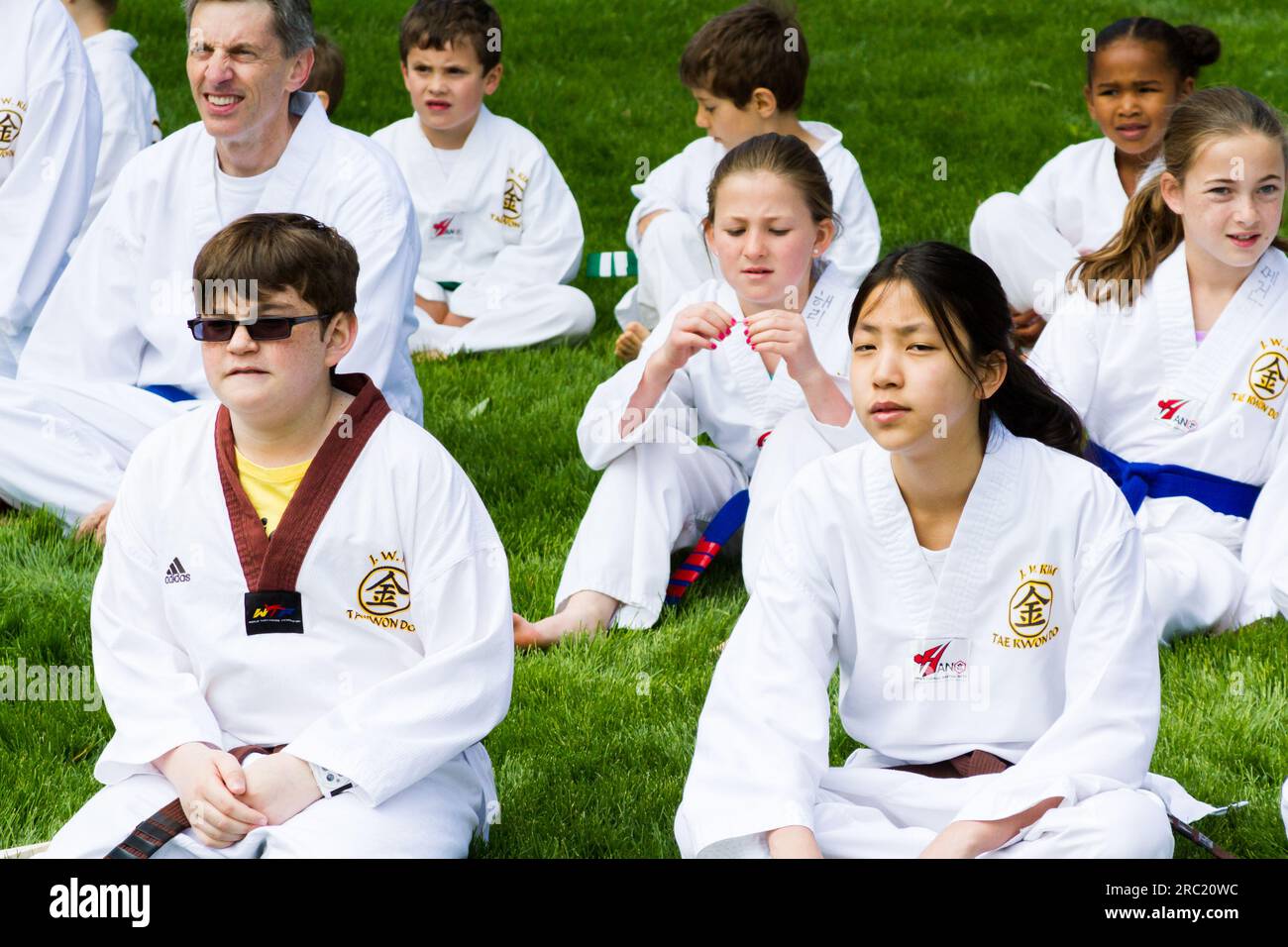 Tae Kwon Do Stock Photo - Alamy