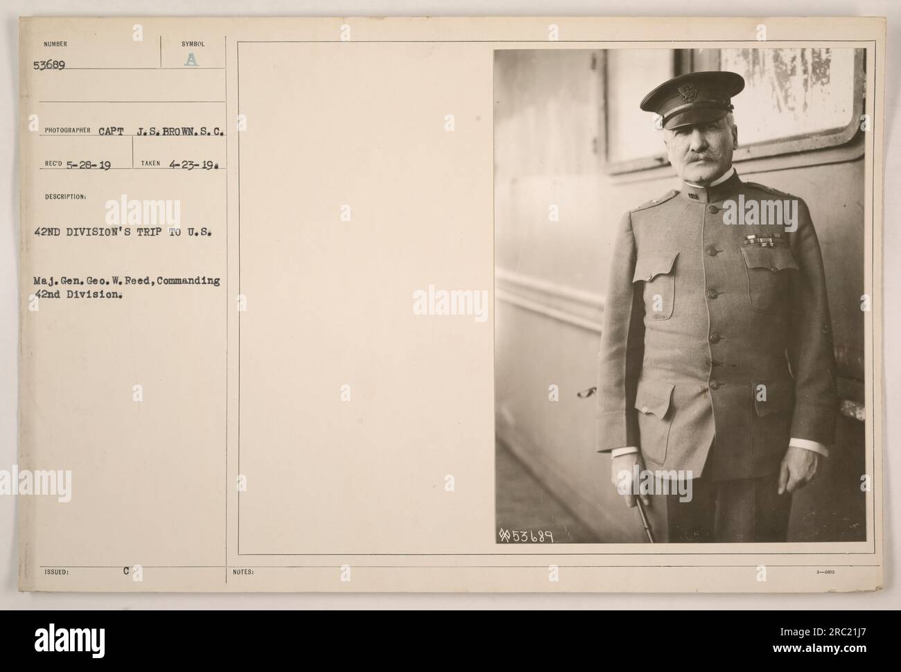 42nd divisions trip to u s hi-res stock photography and images - Alamy