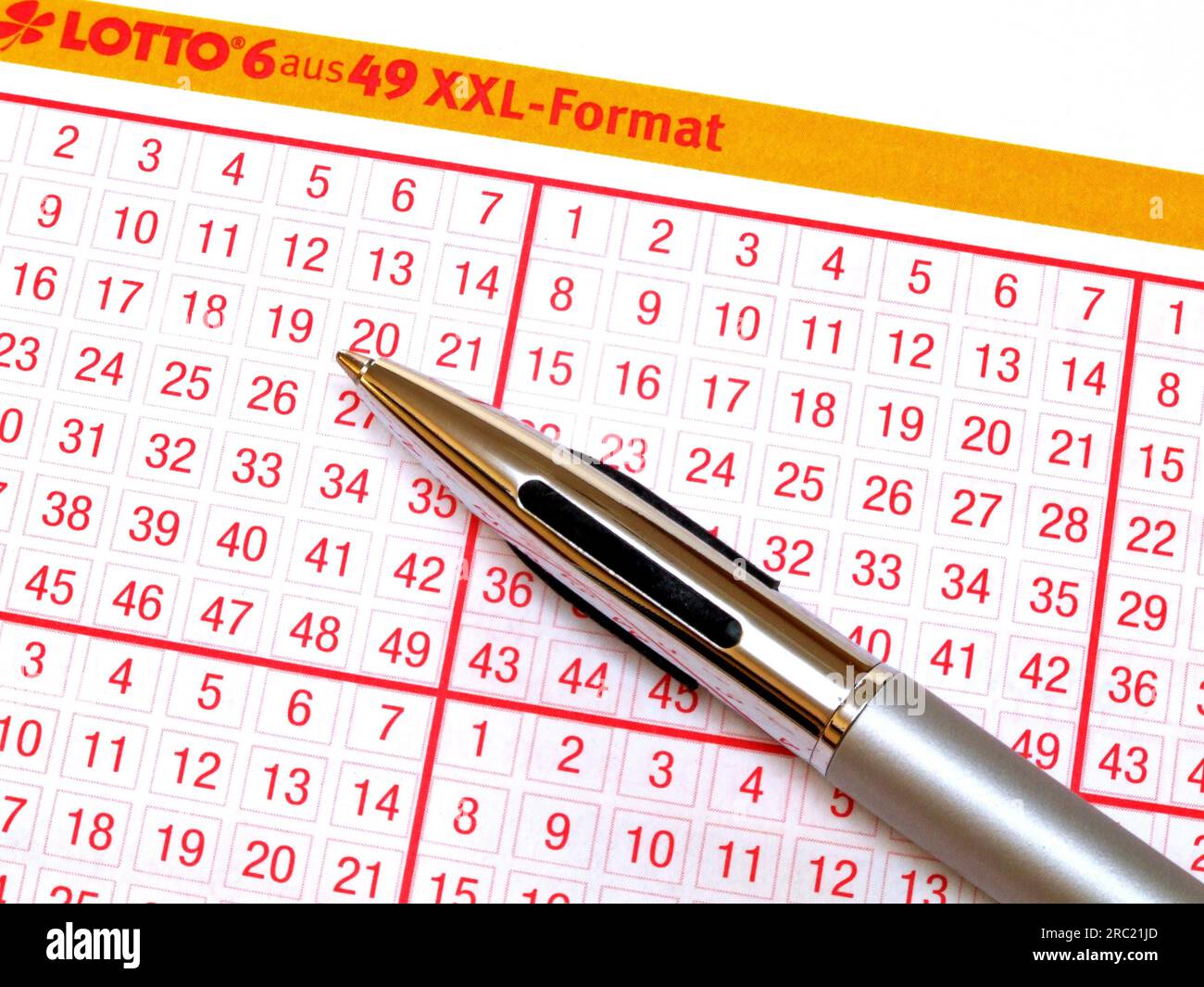 Lottery 6 out of 49 hi-res stock photography and images - Alamy