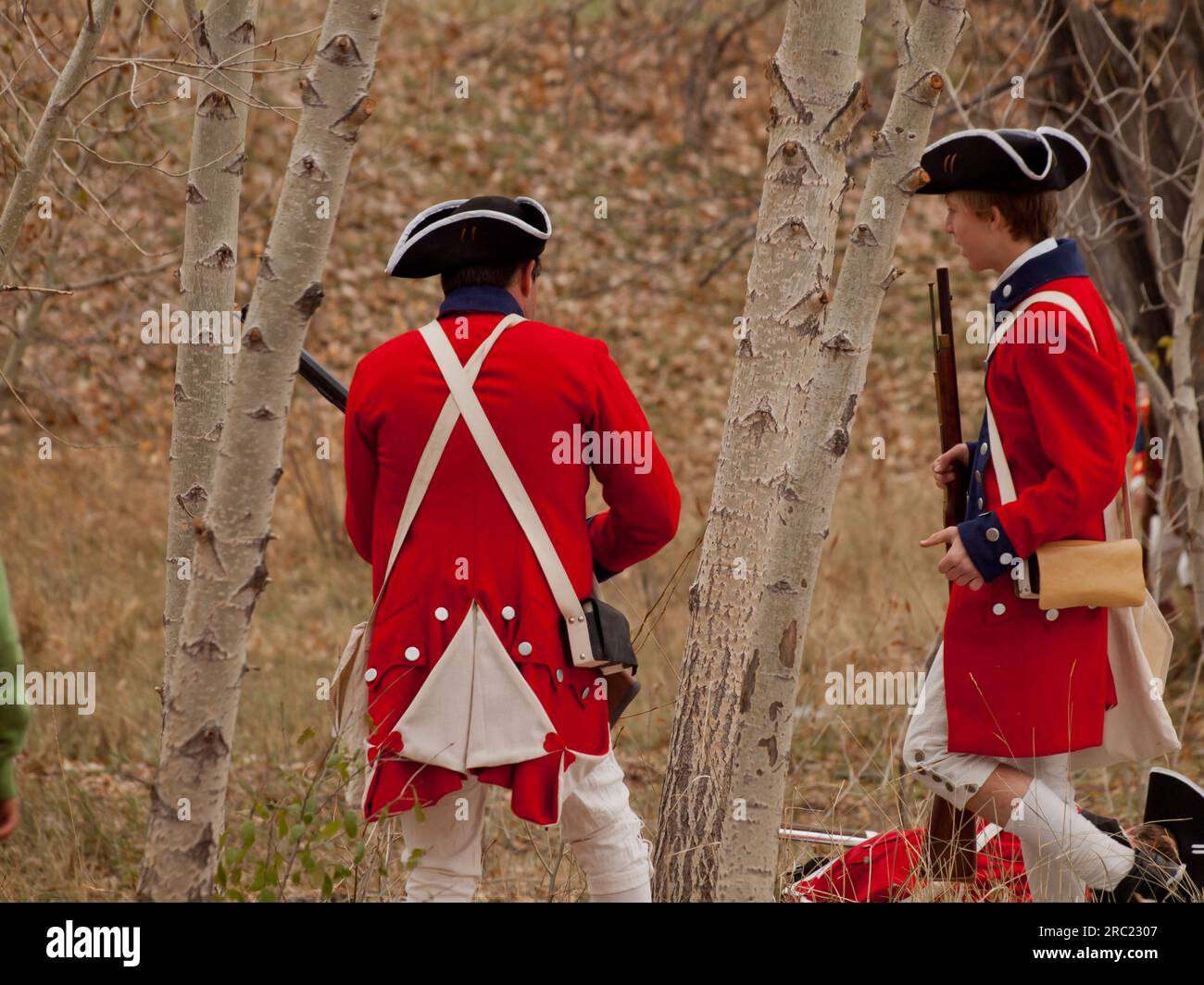 Revolutionary War Reenactment Stock Photo - Alamy