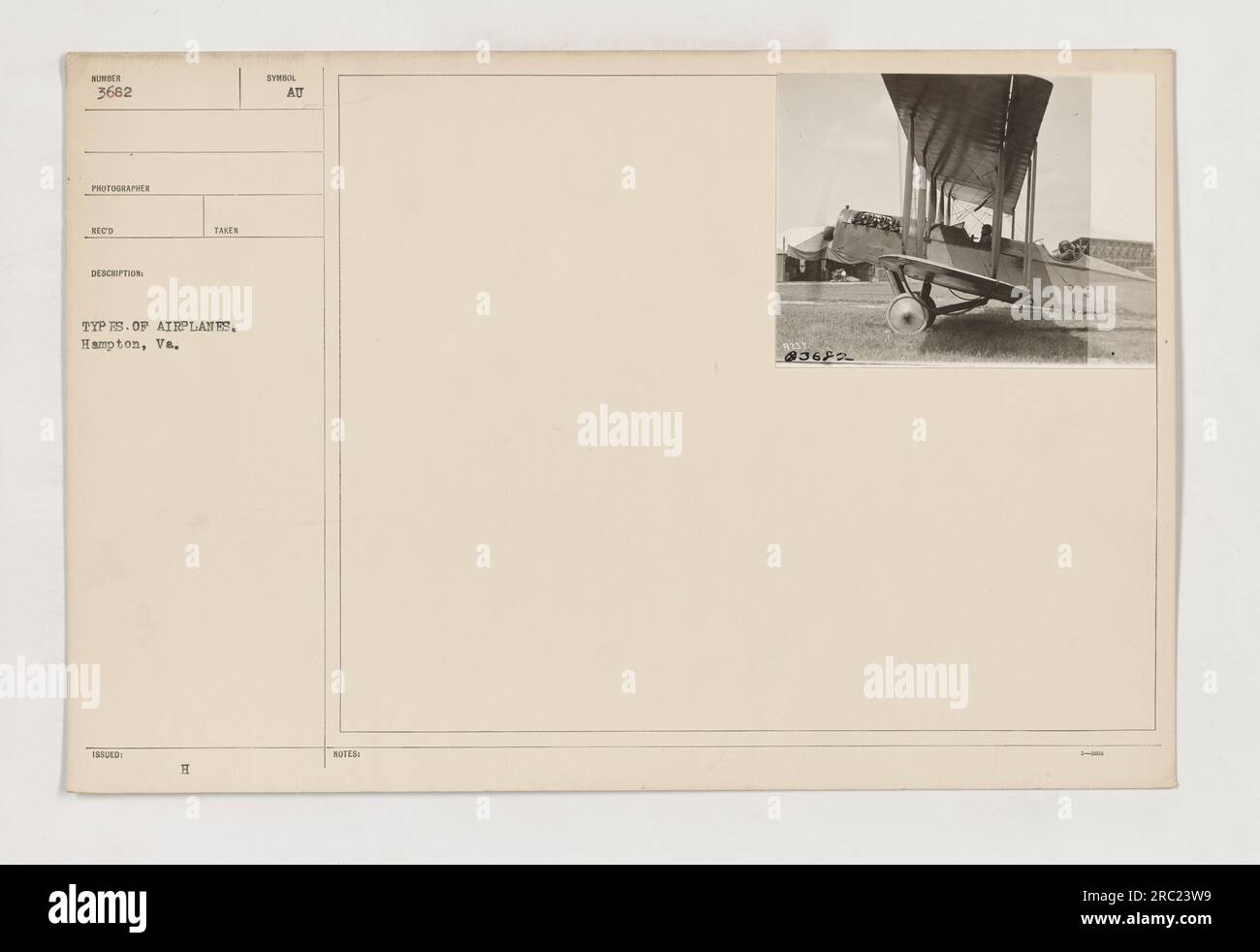 An image showing various types of airplanes during World War One ...