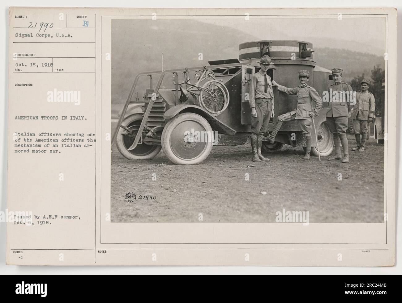 Italian armored motor car hi-res stock photography and images - Alamy