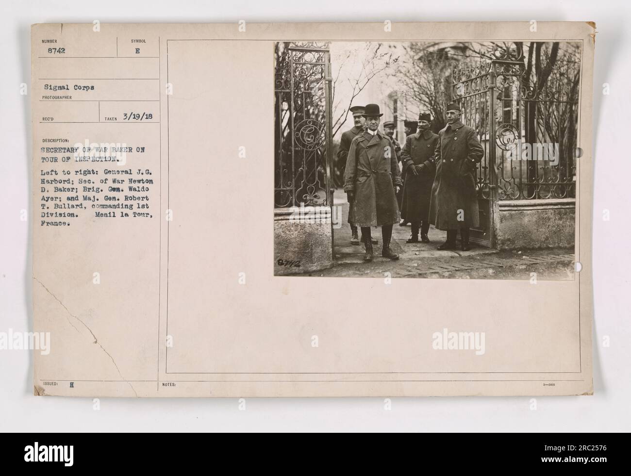 Maj gen robert j bullard hi-res stock photography and images - Alamy