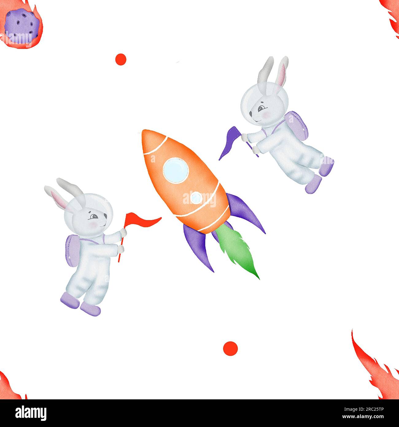 Cartoon rabbits hi-res stock photography and images - Alamy