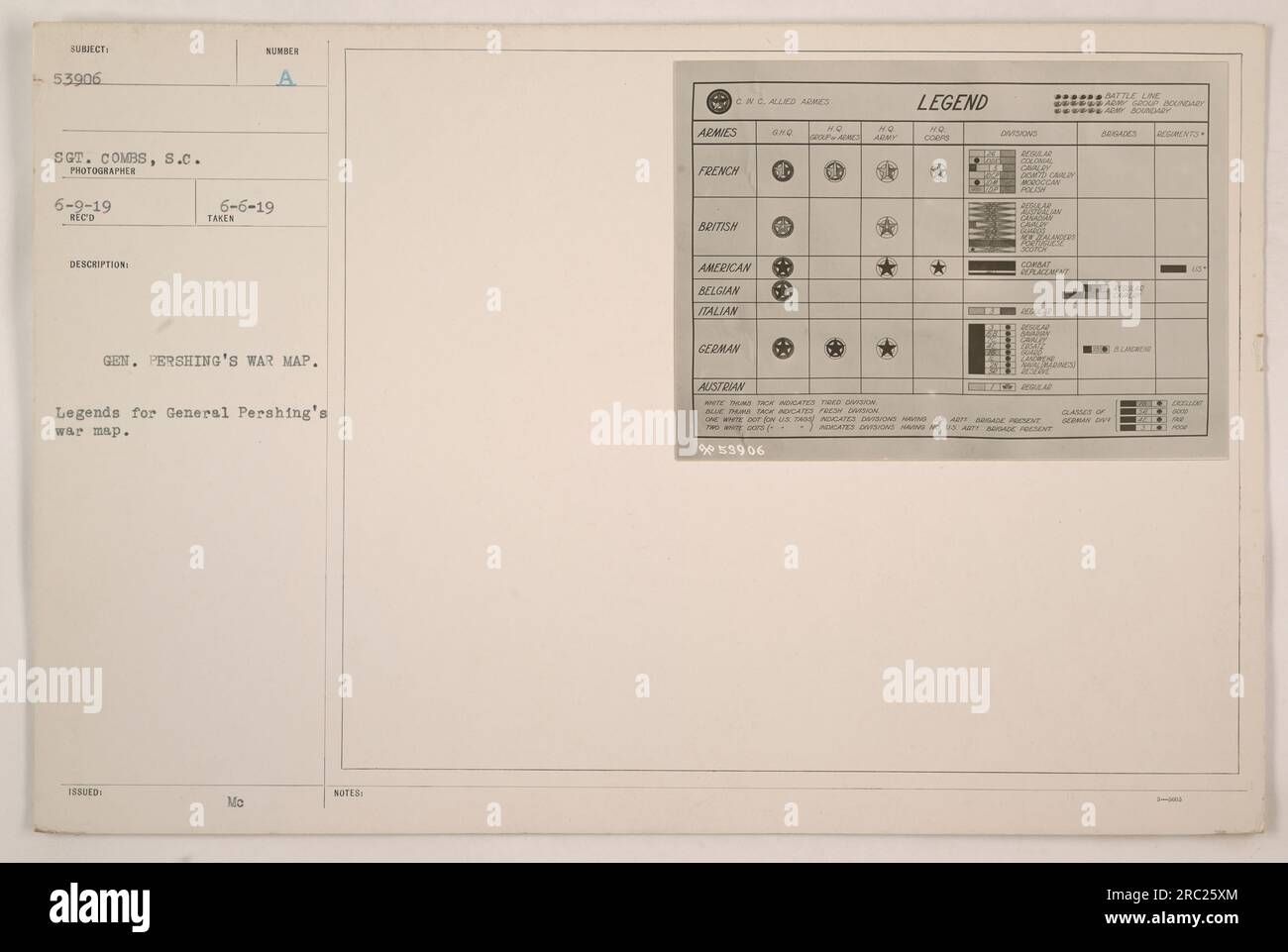 Sumber a gen pershing war map hi-res stock photography and images - Alamy