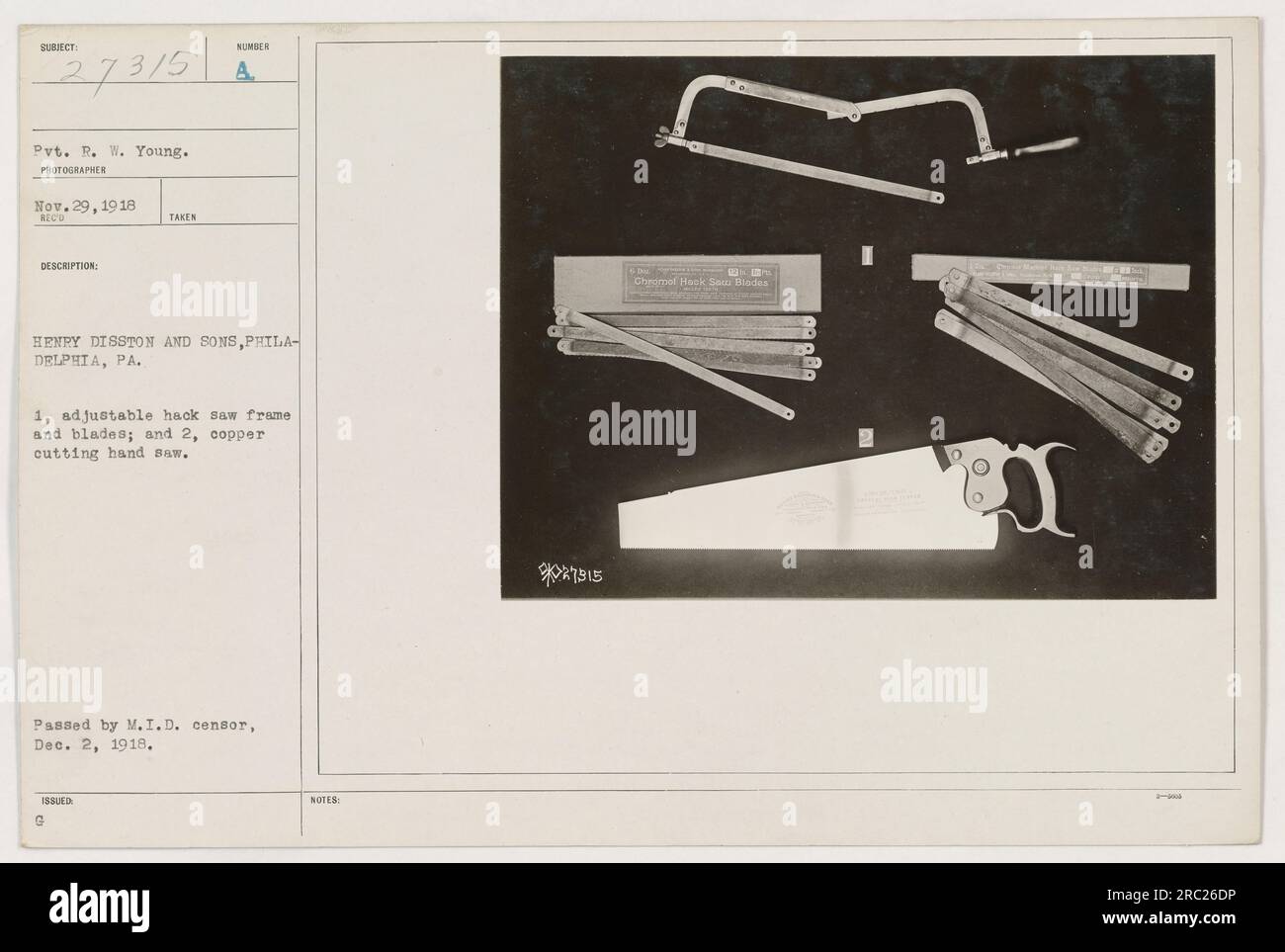 Copper cutting hand saw hi-res stock photography and images - Alamy