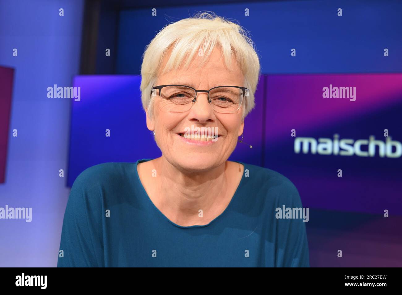 Cologne, Germany. 11th July, 2023. Journalist Ulrike Herrmann, economic ...