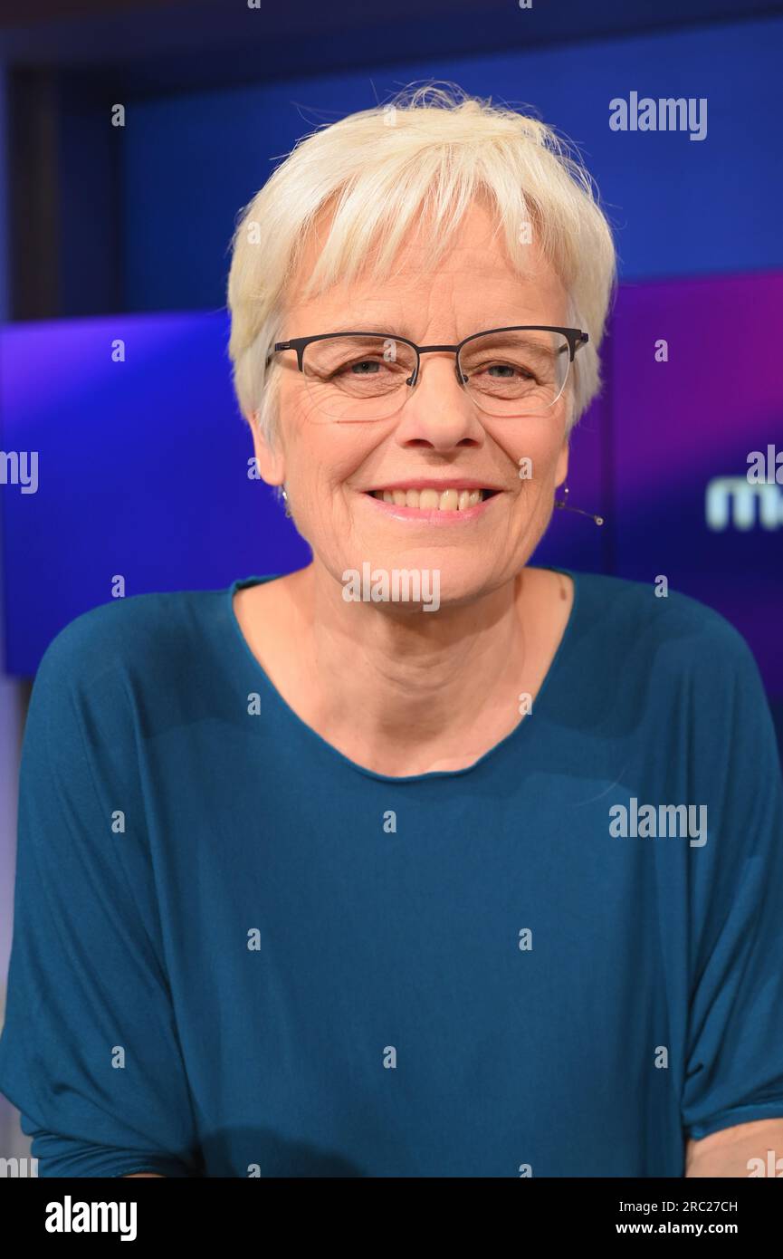 Cologne, Germany. 11th July, 2023. Journalist Ulrike Herrmann, economic ...