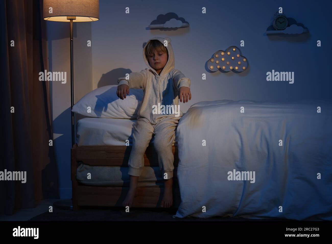 Sleepwalk boy hi-res stock photography and images - Alamy