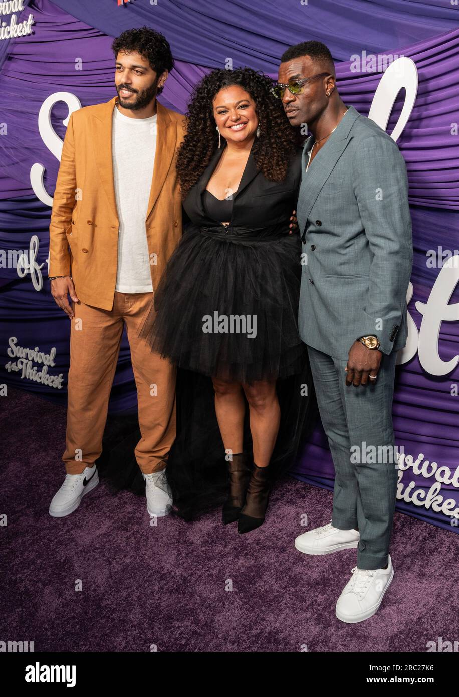 Marouane Zotti, Michelle Buteau, Taylor Sele attend New York premiere ...