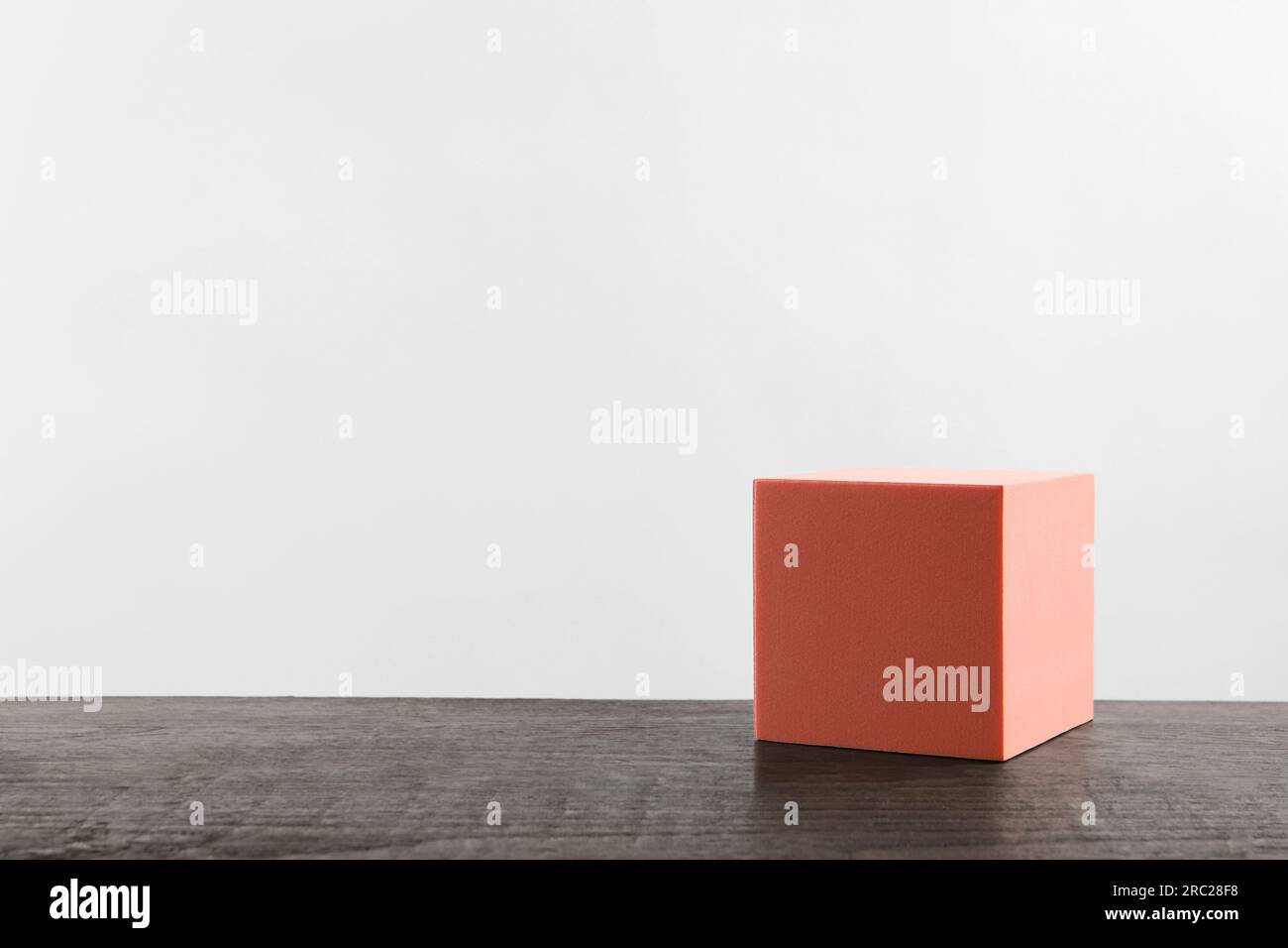 Cube podium hi-res stock photography and images - Alamy