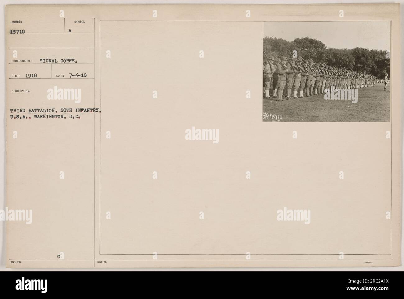 Soldiers from the Third Battalion of the 50th Infantry in the USA ...