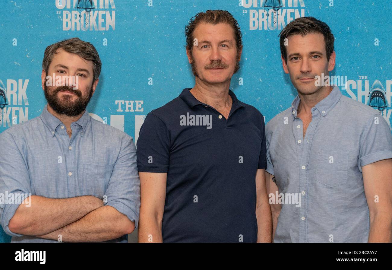 USA. 11th July, 2023. Alex Brightman, Ian Shaw, Colin Donnell attend ...