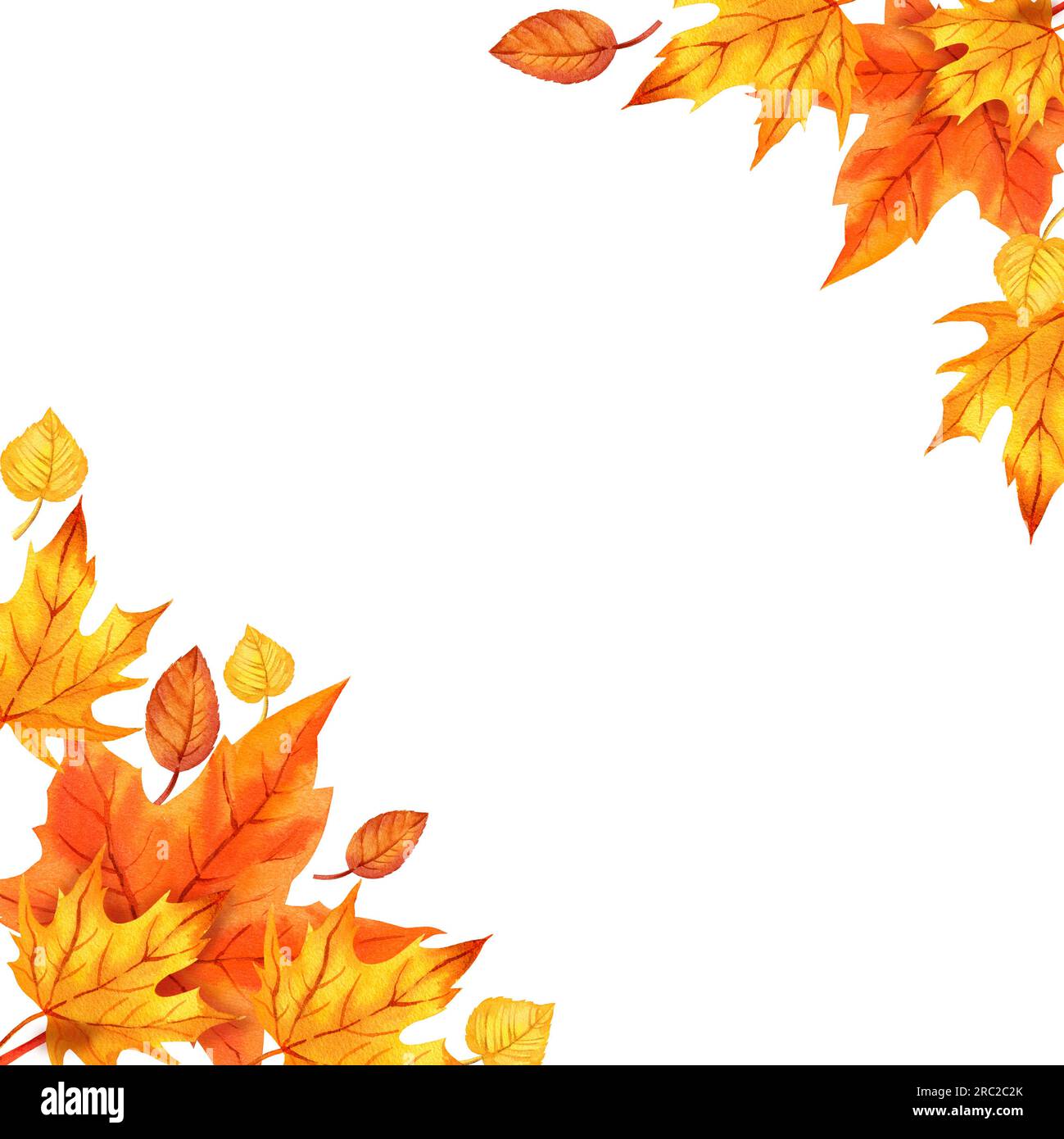 Leaf Corner Border Clip Art