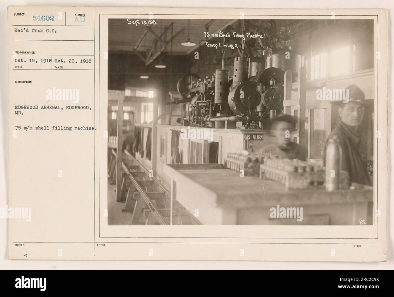 75mm shell filling machine hi-res stock photography and images - Alamy