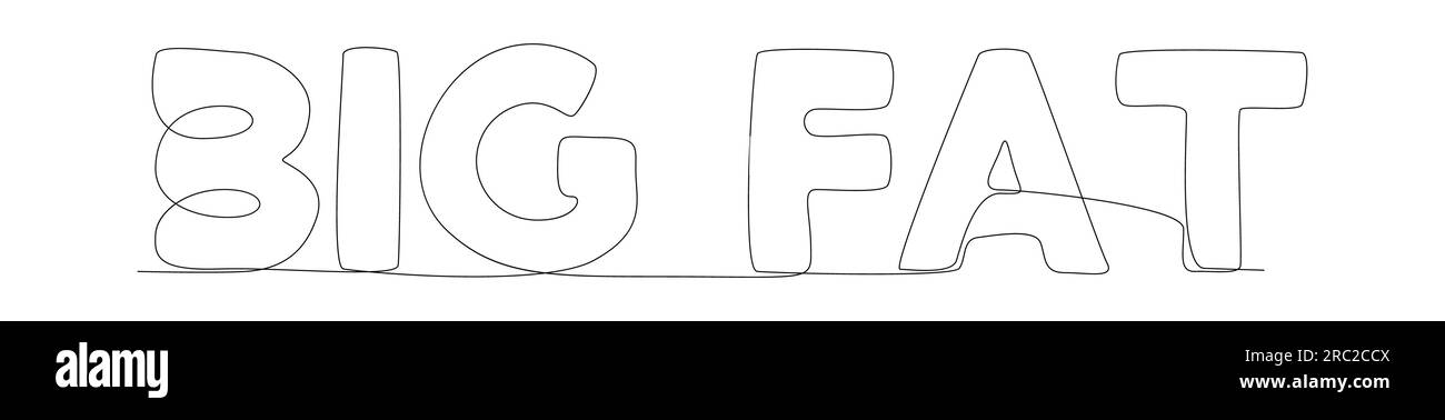 Fat Word Art