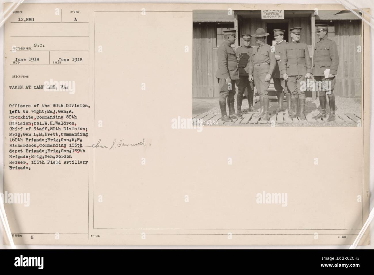 Commanding 80th division hi-res stock photography and images - Alamy