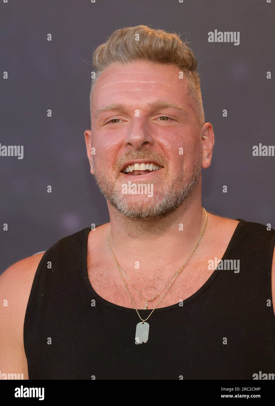 11 July 2023 Hollywood, California - Pat McAfee. Los Angeles Premiere ...
