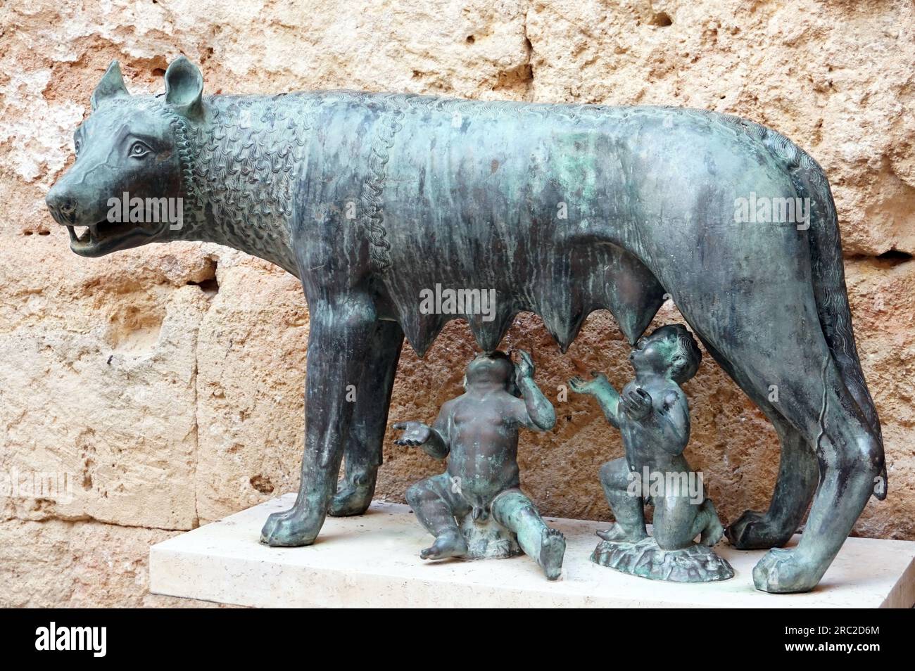 Romulus and Remus Stock Photo - Alamy
