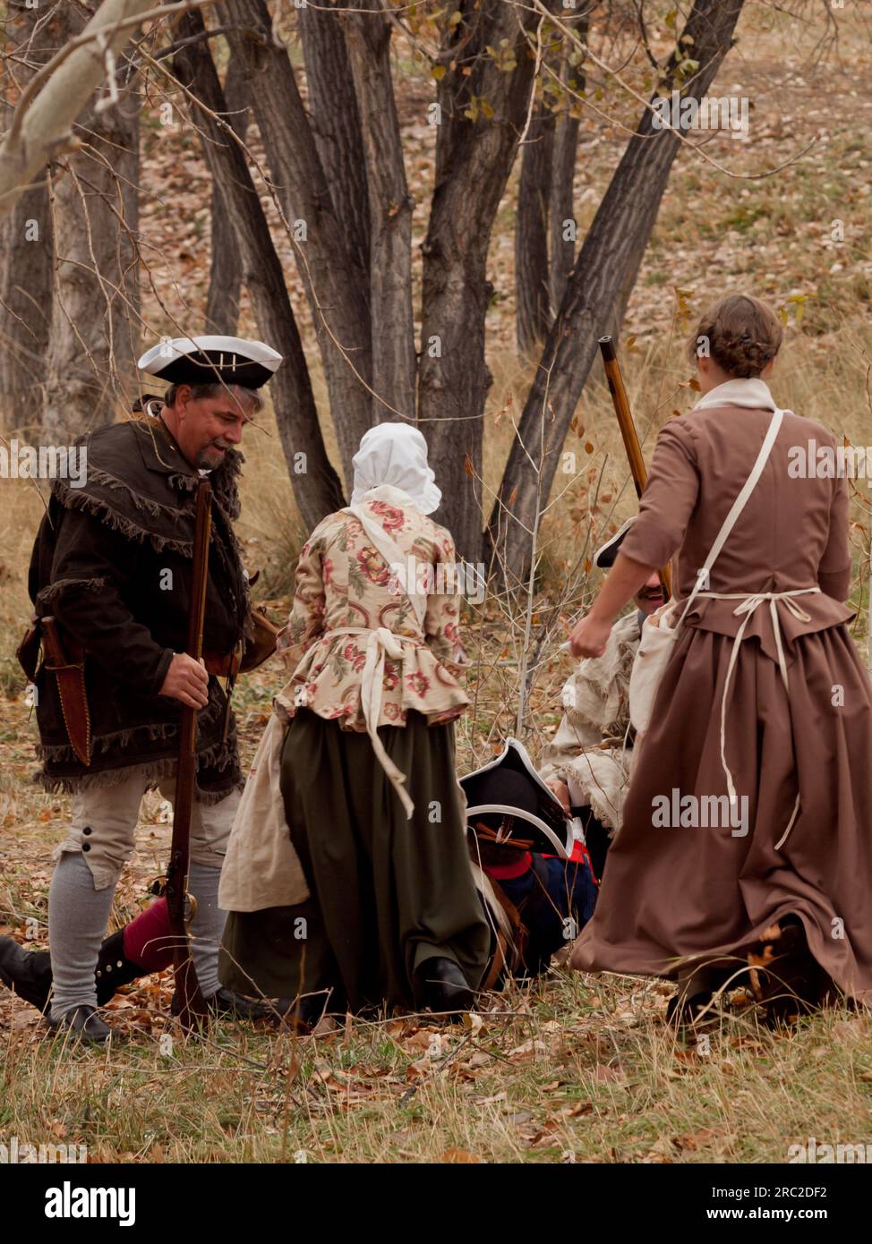 Revolutionary War Reenactment Stock Photo - Alamy