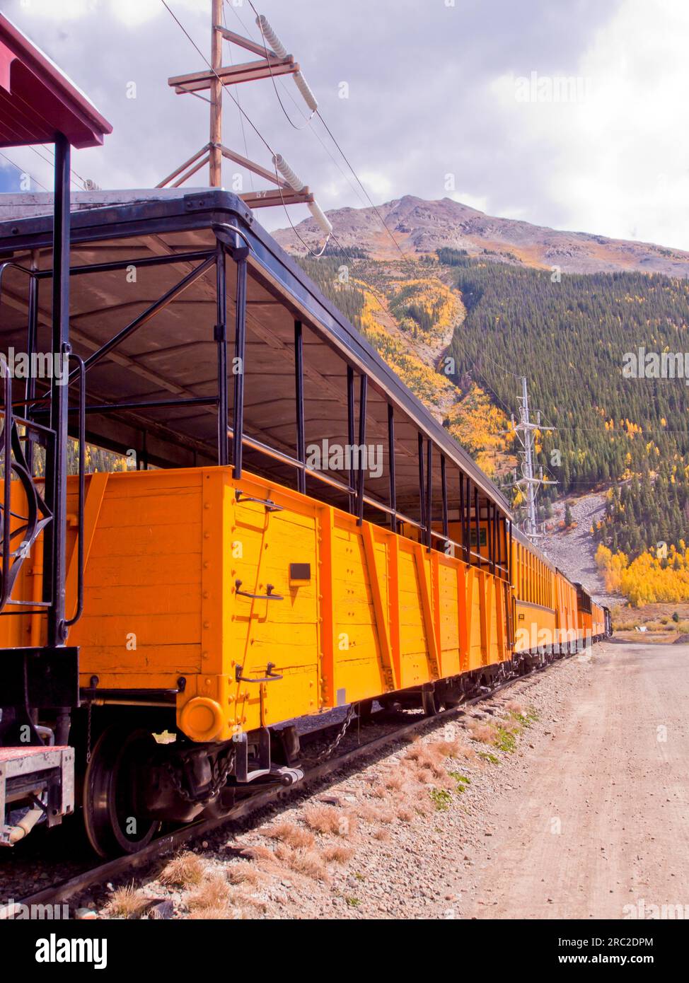 Narrow Gauge Train Stock Photo - Alamy